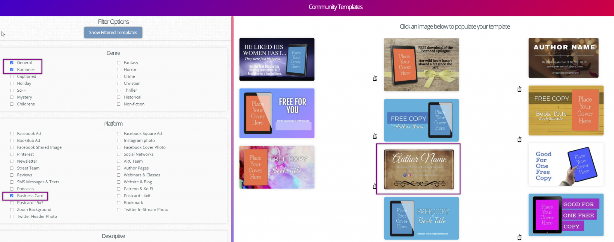 How To Create An Author Business Card ... Or Two - Book Brush
