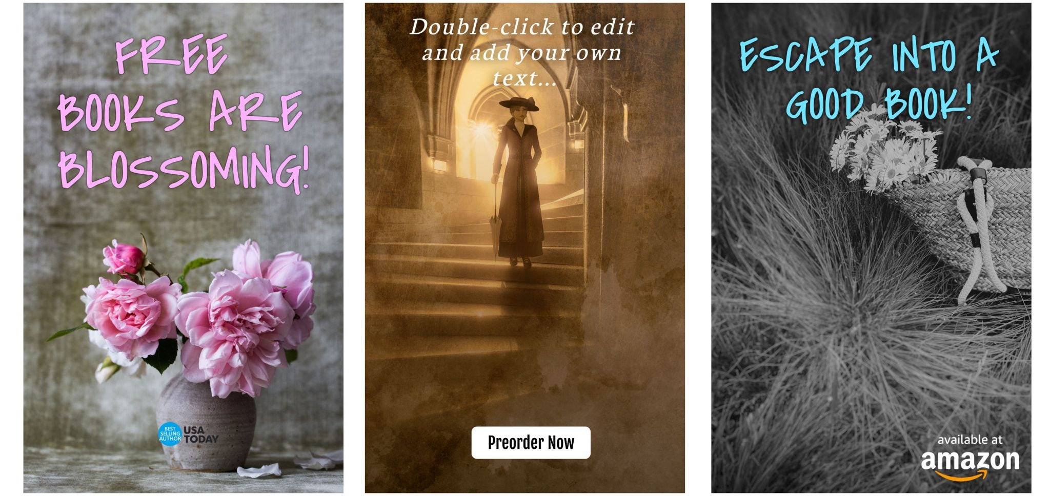 My Ten Favorite Pinterest Book Templates For Authors - Book Brush