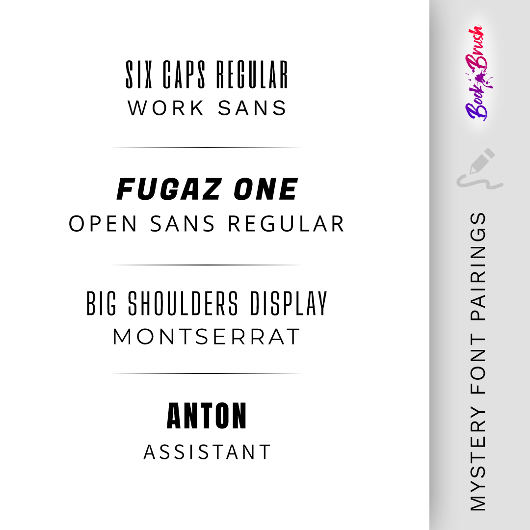 6 Typography Tips for Graphics and Book Covers (with 35+ font pairings ...