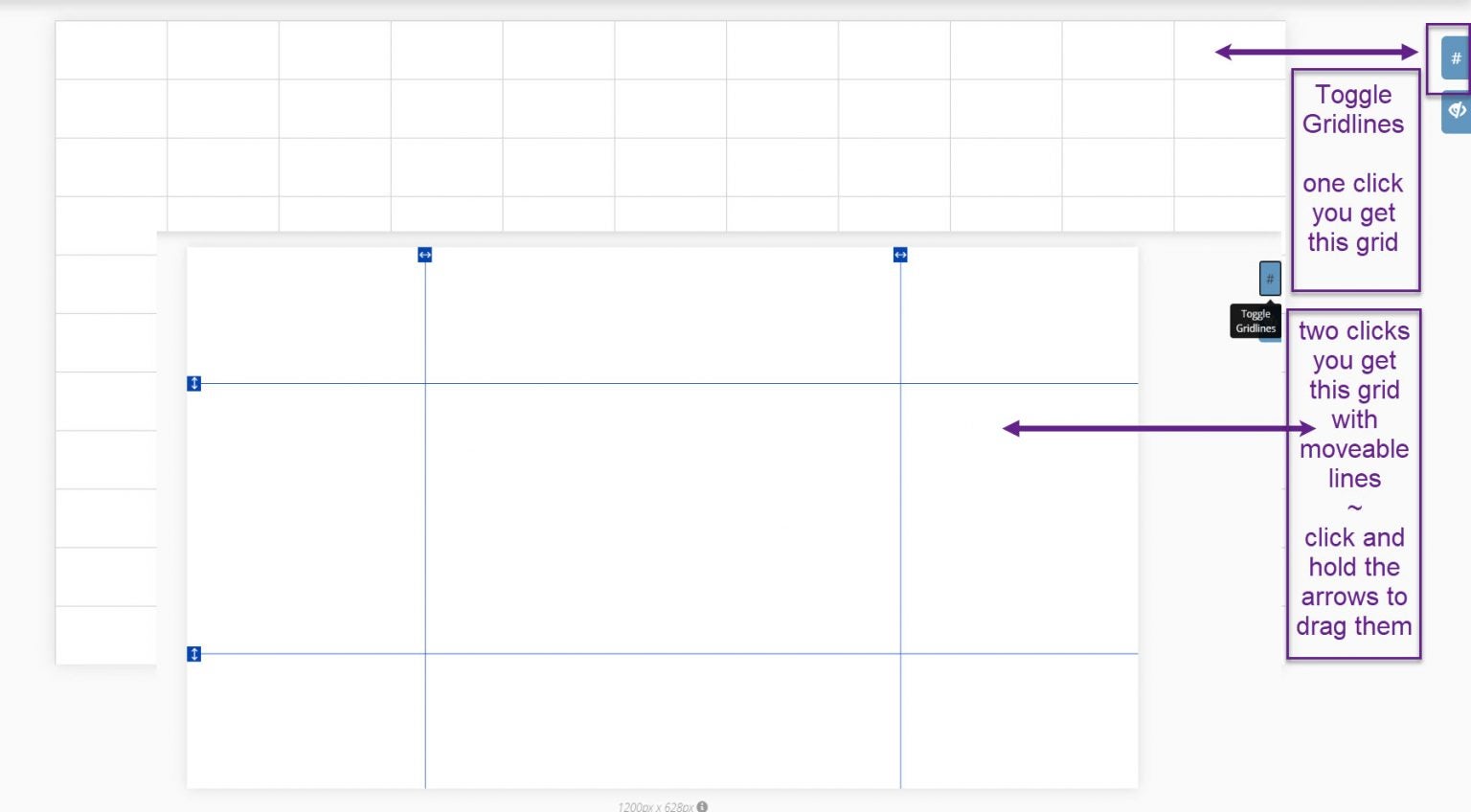 basic Toggle Gridlines - Book Brush